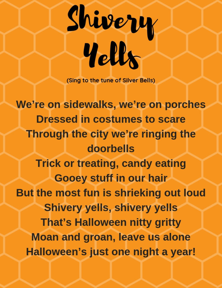 Halloween Poems and FREE Printables ⋆