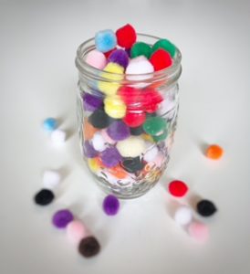 Pom Poms, Jars, and Habits ⋆